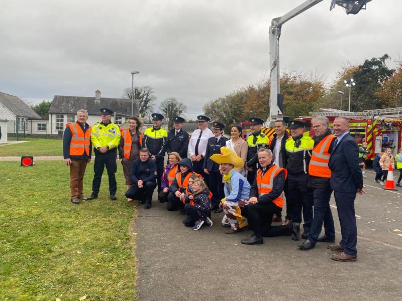 Laois Offaly emergency services at Be Safe Be Seen campaign launch ...