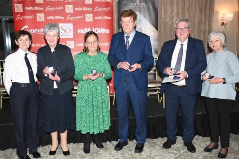 Supermac's boss and family receive Garda Centenary Medal at Laois ...