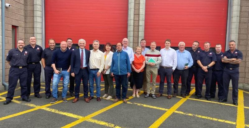 Laois fire fighters preparing to strike meet local politicians - Laois Live