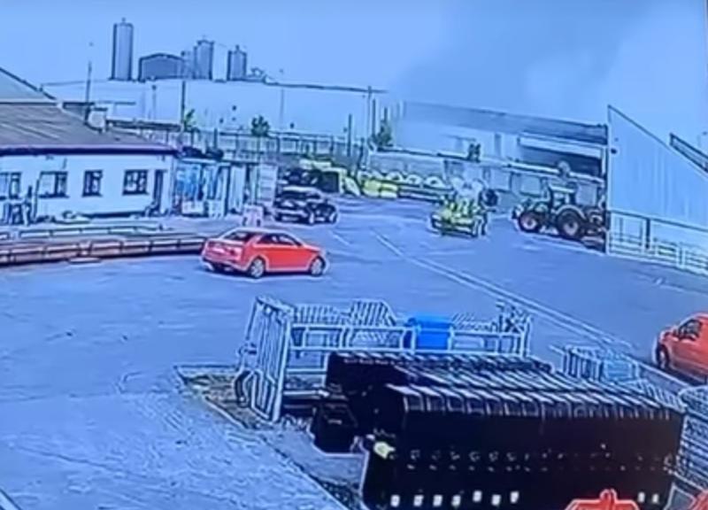 Watch: Midlands business posts images of 'mini tornado' - Laois Live