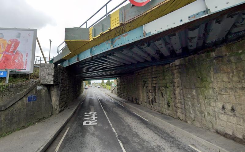Walkers 'terrified' on narrow path under Portlaoise Irish Rail bridge ...
