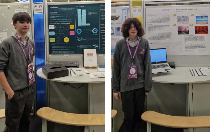 Two Portlaoise College students compete at BT Young Scientist ...