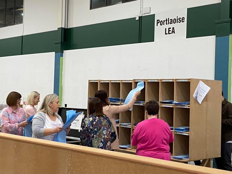 All counties except Laois and Meath have first count finished - Laois Live