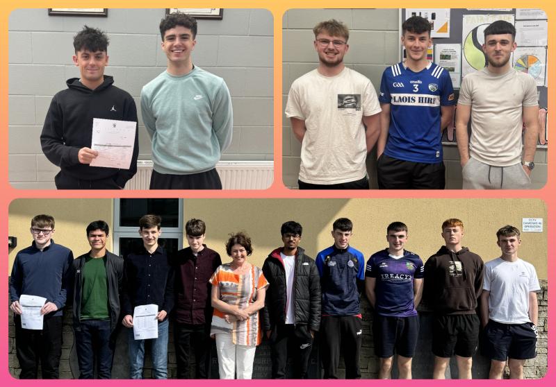 In Pictures: Smiles and celebrations at St Mary's CBS Portlaoise - Page ...