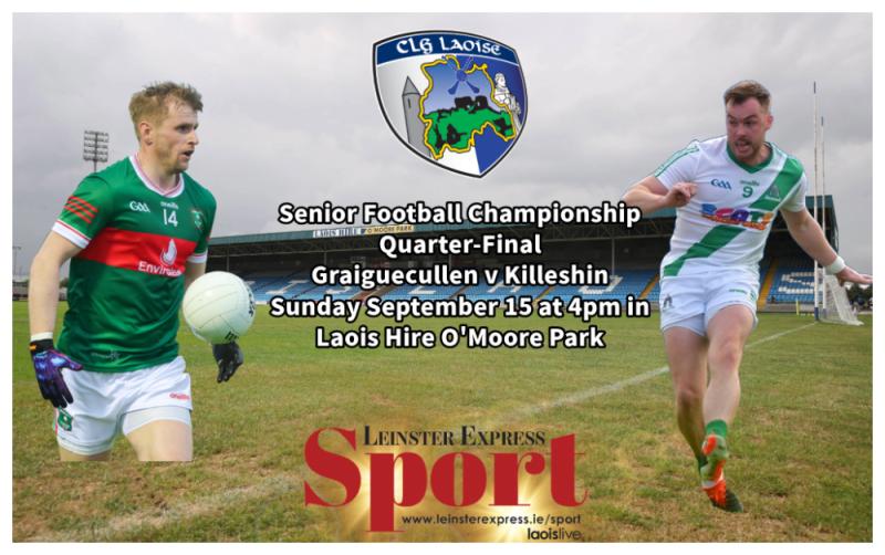 LIVE BLOG: Local derby as Graiguecullen and Killeshin compete for a ...