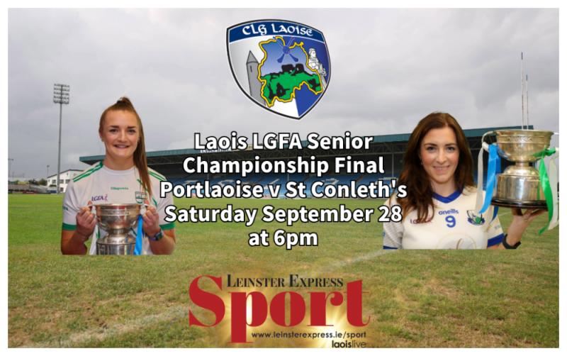 LIVE BLOG: Portlaoise and St Conleth's compete in the Laois LGFA Senior ...
