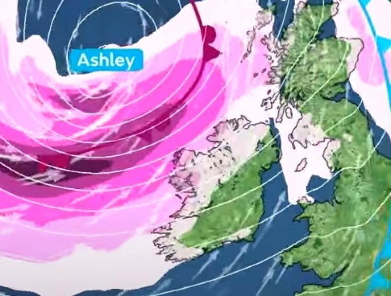 Why and how are Storms like Storm Ashley named? - Laois Live