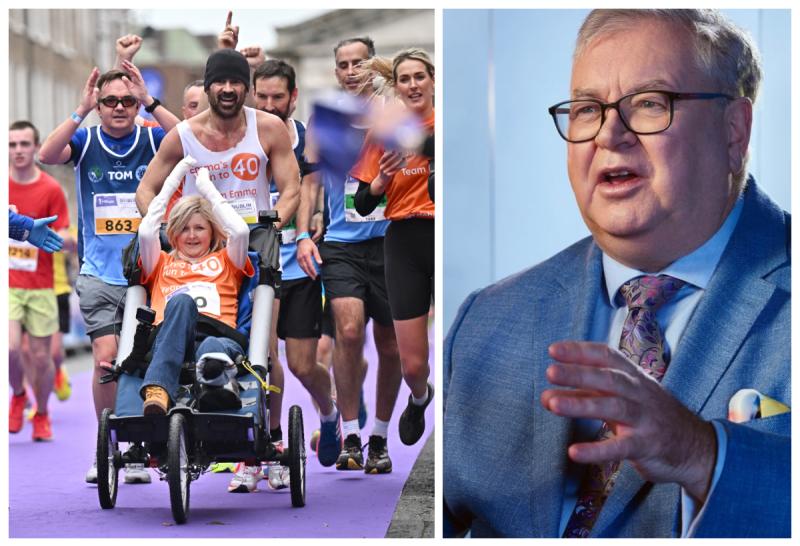 Dublin Marathon run by Laois' Emma Fogarty and actor Colin Farrell is ...