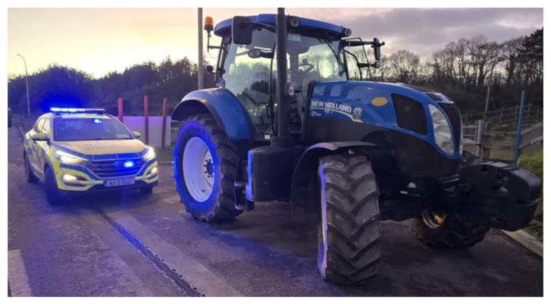 Boy, 16, stopped by gardaí while driving tractor with no tax for eight ...