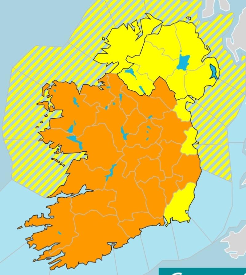 BREAKING: Met Eireann issues status orange warning for most of Ireland as cold snap continues ...
