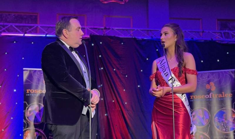 WATCH: MC Ollie Turner interviews our new Laois Rose! - Laois Live