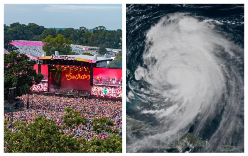 Electric Picnic weather latest: Early storm fears ease but uncertainty ...