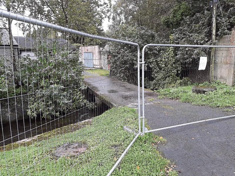 Houses 'in limbo' over closed off Laois bridge - Laois Live