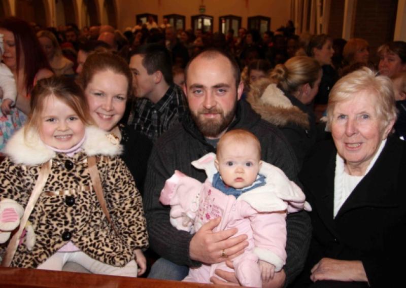 Blessing for little Keeva - Laois Live