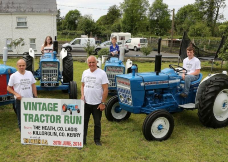 From The Heath to the Kingdom by tractor - Laois Live