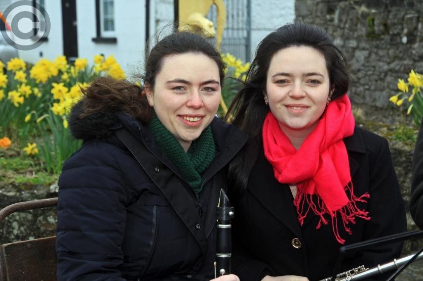 Rain not falling on Laois parades as the colours are flown early in ...
