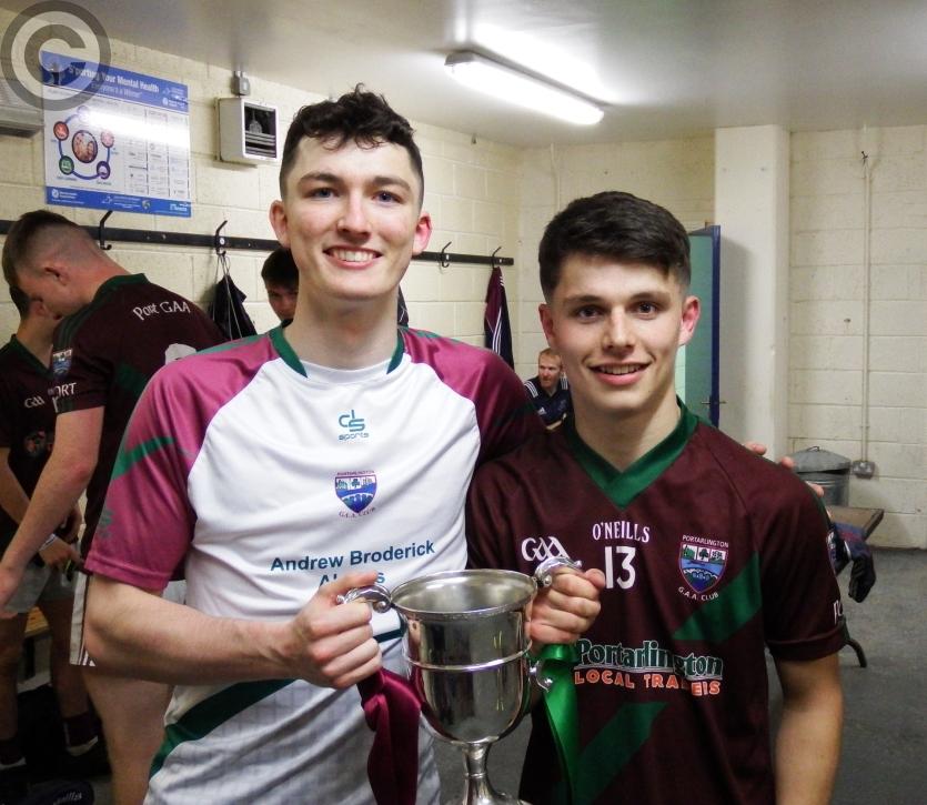 Portarlington celebrate Laois GAA County Championship victory in Minor ...