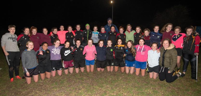 PICTURES - Irish rugby legend Nora Stapleton visits Portarlington RFC ...