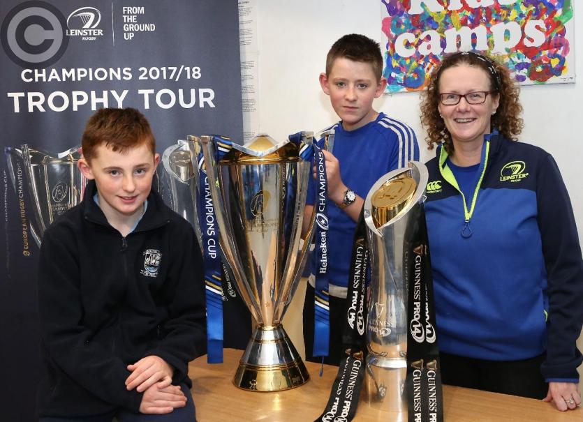 PICTURES: Rugby Champions Cup and PRO14 trophy tour in Laois - Photo 1 ...
