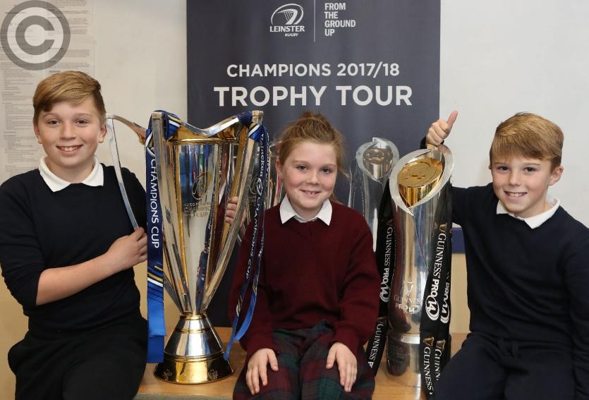 PICTURES: Rugby Champions Cup and PRO14 trophy tour in Laois - Photo 1 ...