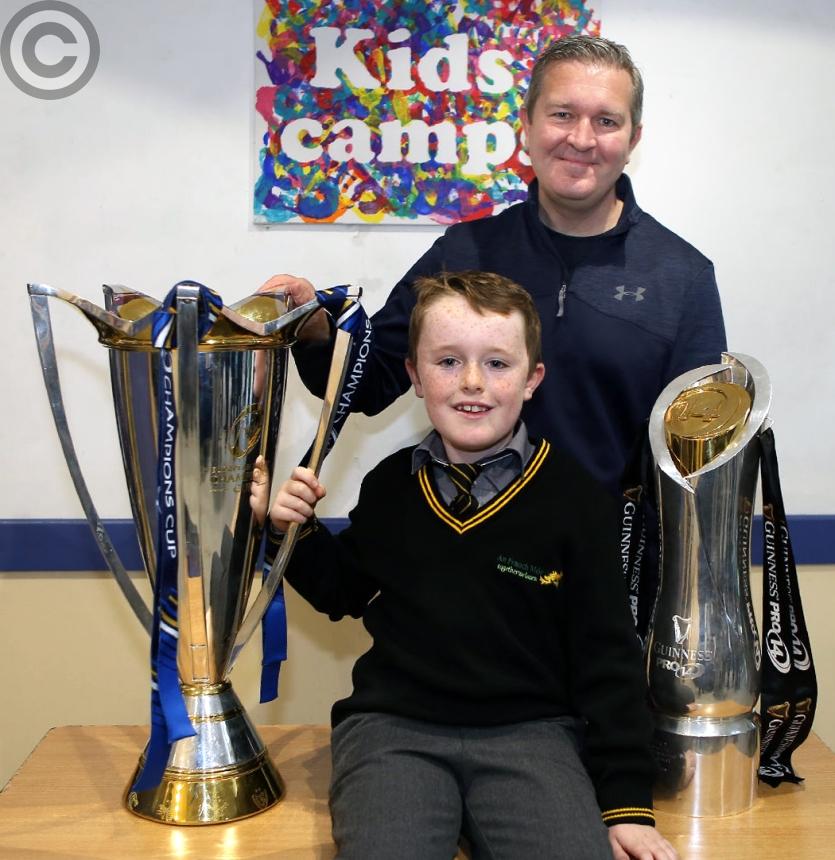 PICTURES: Rugby Champions Cup and PRO14 trophy tour in Laois - Photo 1 ...