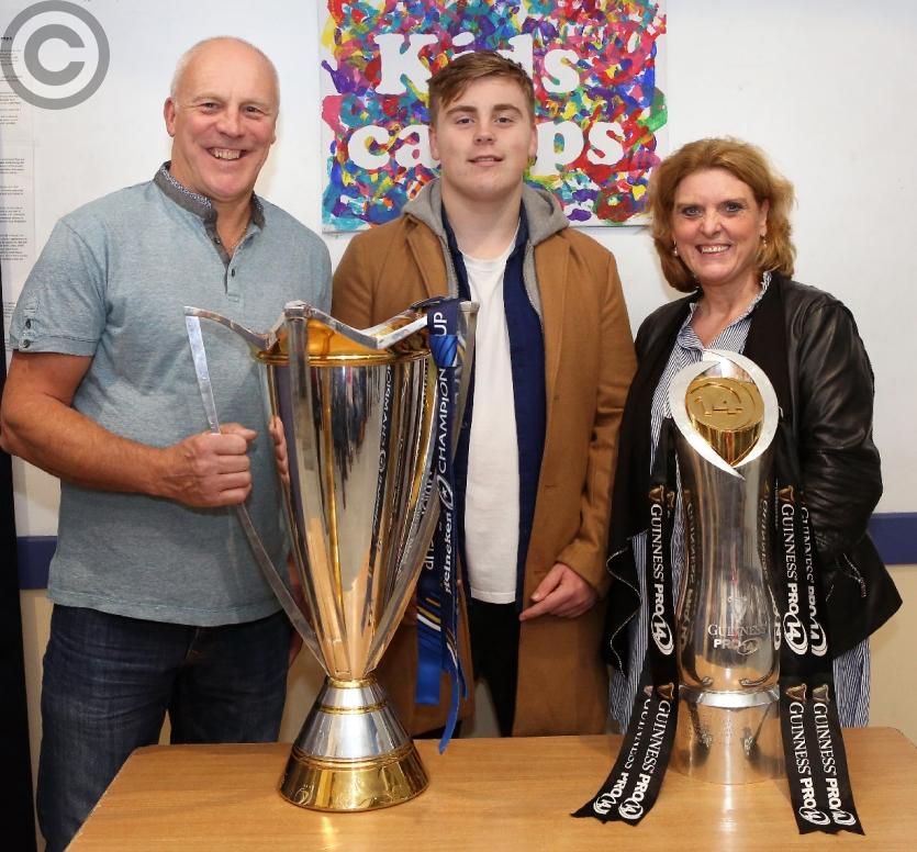 PICTURES: Rugby Champions Cup and PRO14 trophy tour in Laois - Photo 1 ...