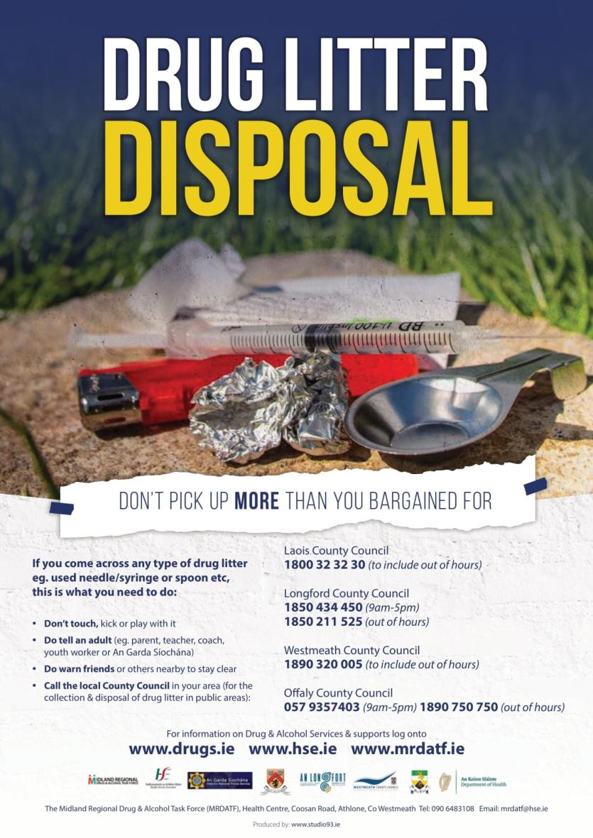 New project to tackle dumped needles and other drug litter launched ...