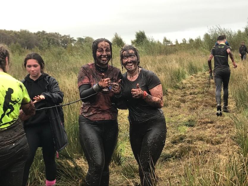 PHOTOS: Pure mucky joy for Laois students on Bogathon challenge - Photo ...