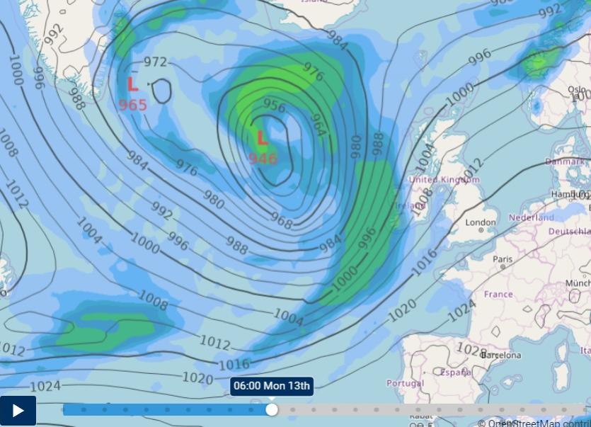 Met Éireann issued advance warning of four-day weather alert as ...