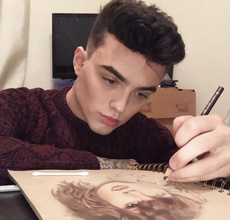 Laois artist Mike Gibson is now creating portraits using Nutella ...