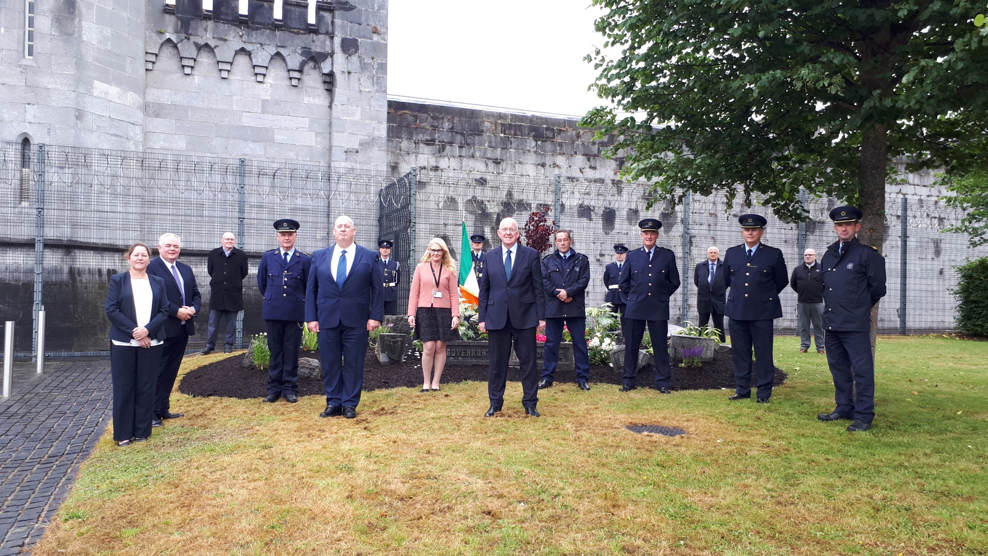WATCH - Memorial unveiled to all the staff who have served the Irish ...