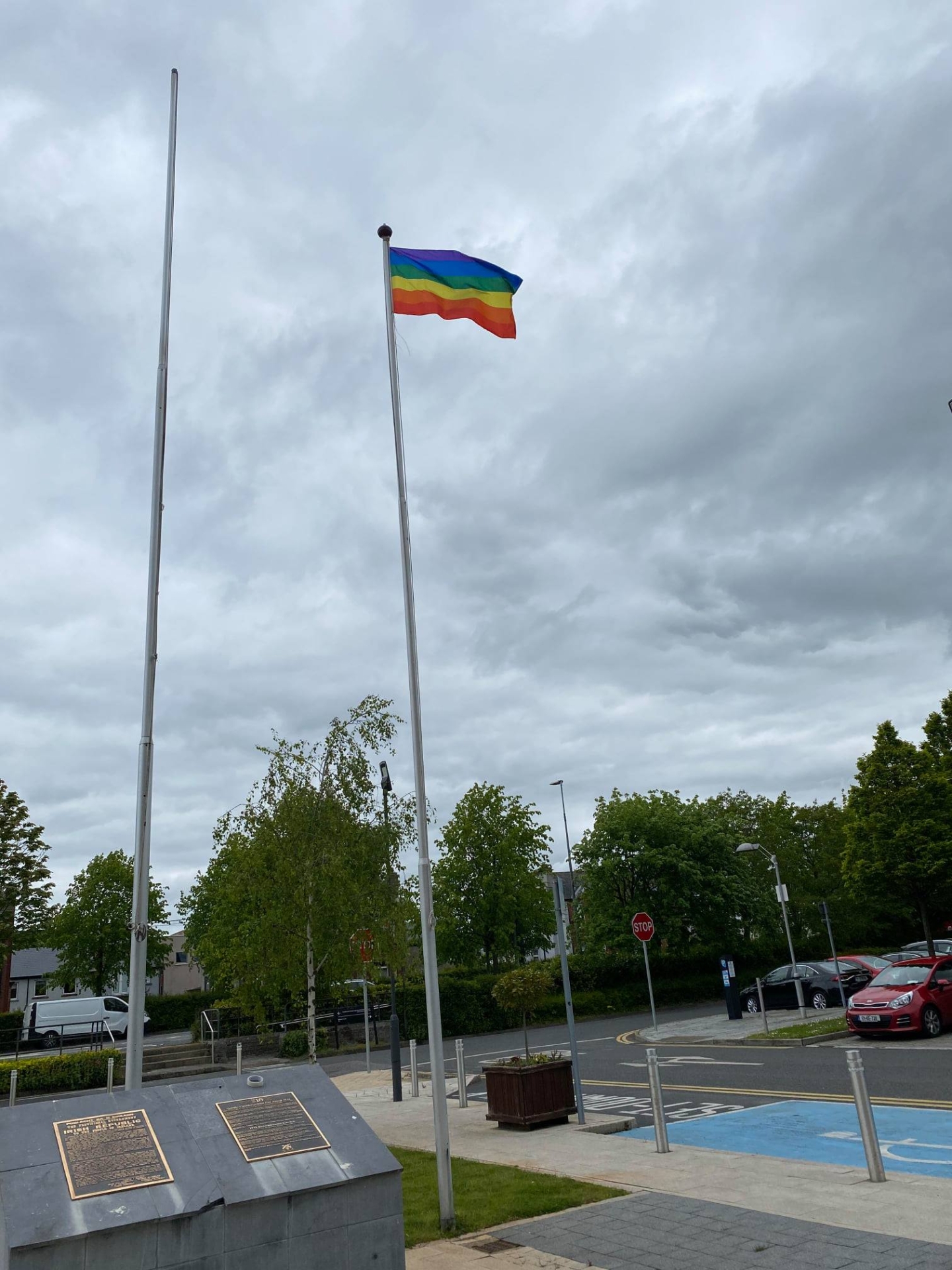 Laois councillor upset at negative comments over the raising of rainbow ...