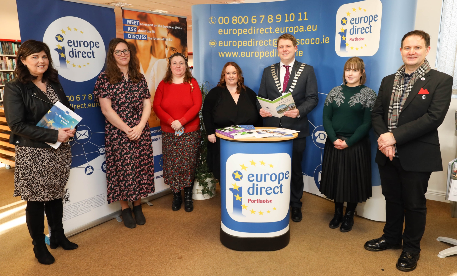 Portlaoise library announced as Europe Direct venue - Laois Live