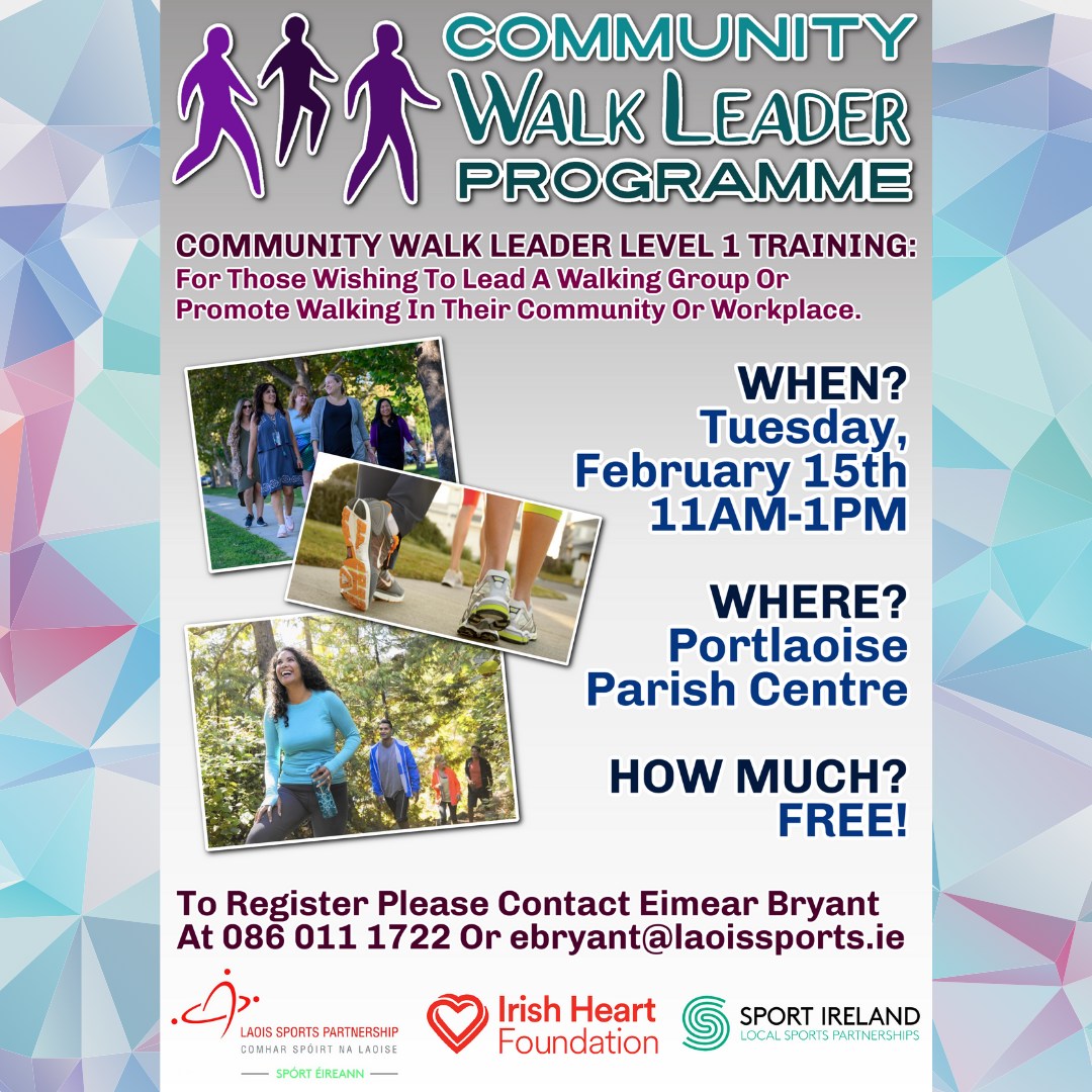 Qualify as a walk leader for free in Laois - Laois Live
