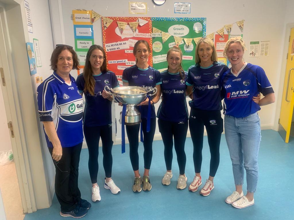 In Pictures: Great excitement at Timahoe N.S as All Ireland winners pay ...