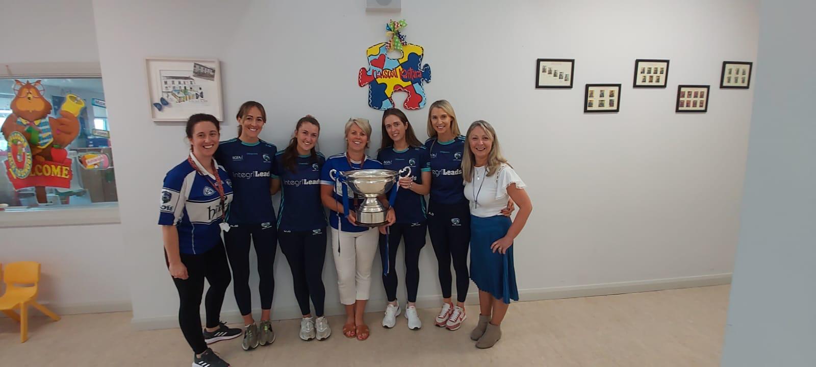 In Pictures: Great excitement at Timahoe N.S as All Ireland winners pay ...