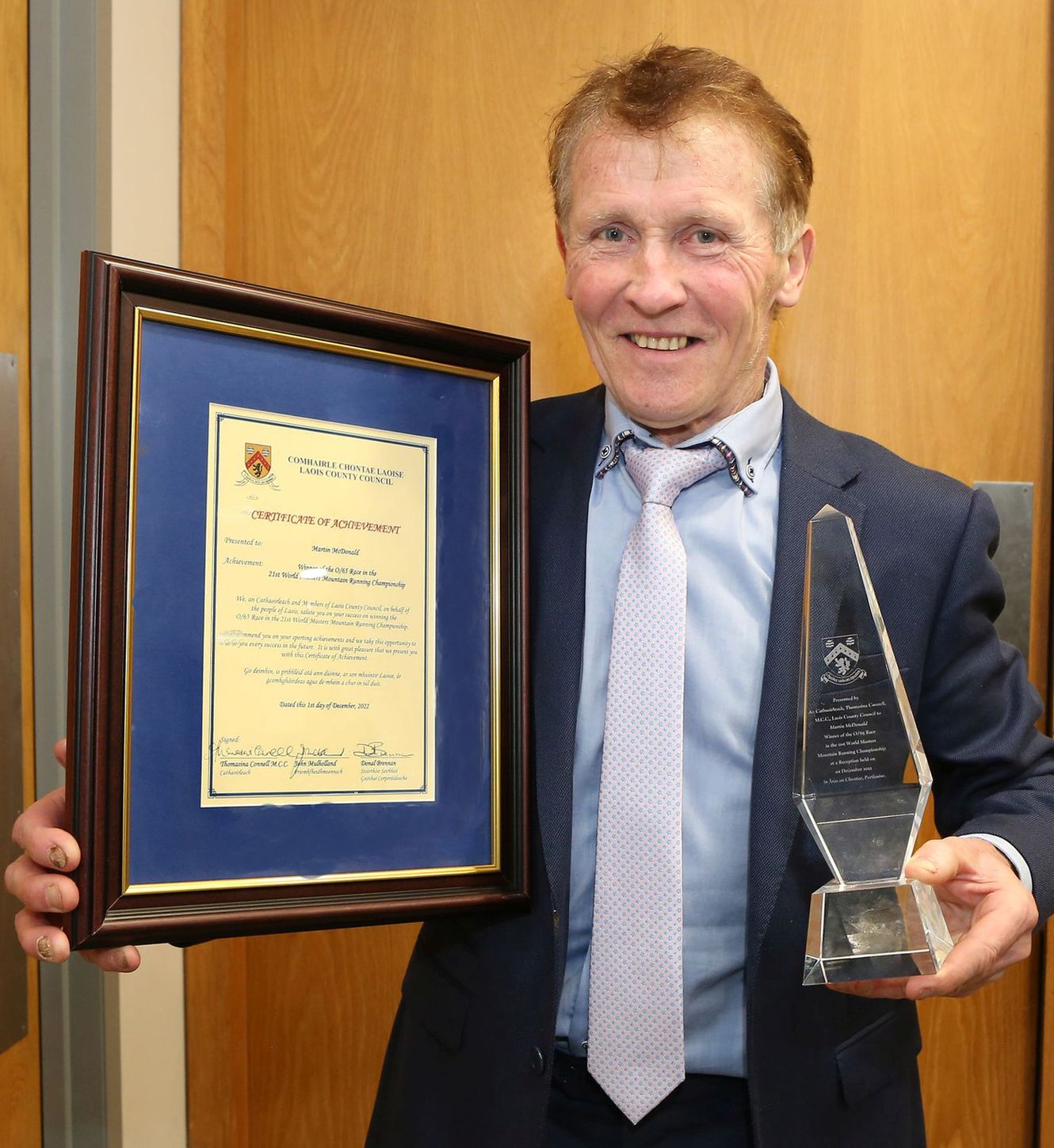 In Pictures: Martin McDonald deservedly receives civic reception after ...