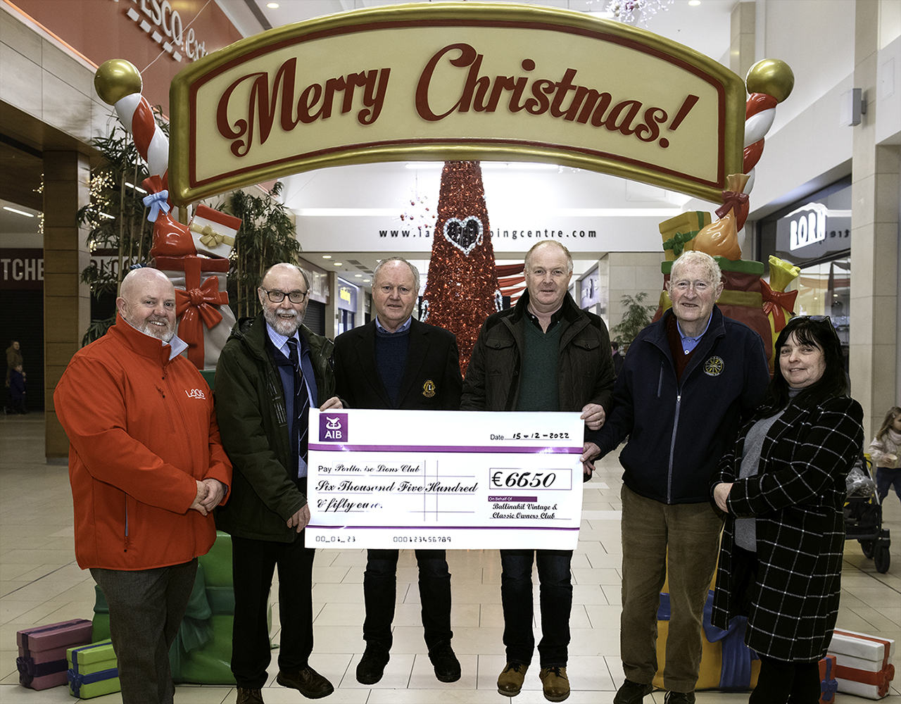 Vintage Laois generosity goes the extra mile for charities - Laois Live