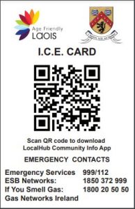 Laois County Council is distributing a further 5,000 ICE emergency ...