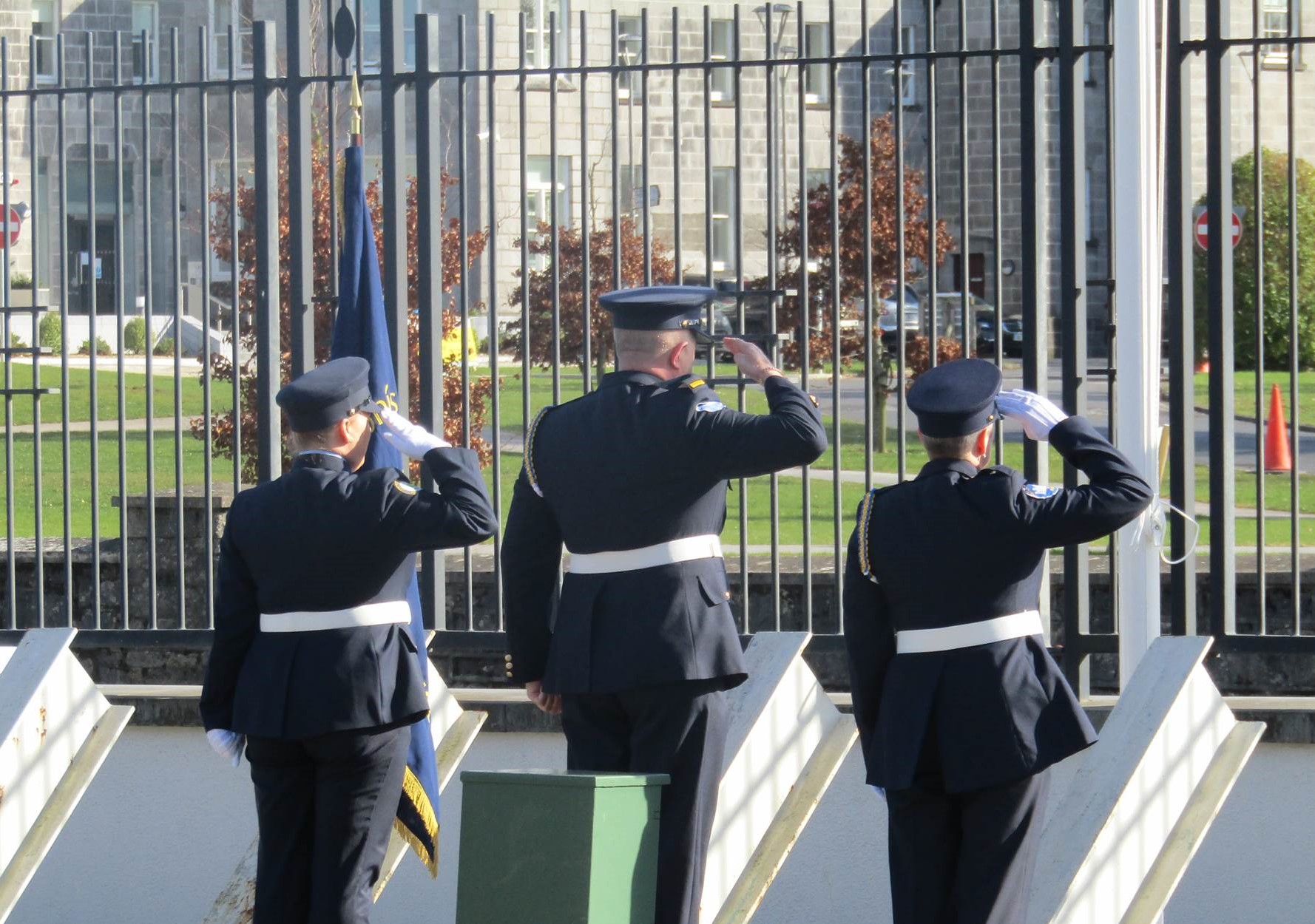 In Pictures: Historic Irish flag raising in Laois at Portlaoise Prison ...