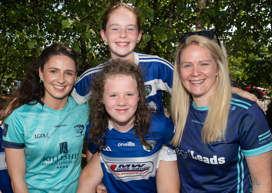 In PICTURES: Laois Gaelic football champs raise the Green at Portlaoise ...