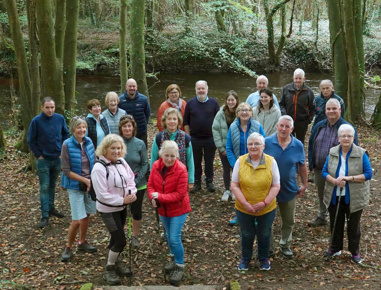 IN PICTURES: Big group of Laois walkers enjoy Durrow Leafy Loop - Page ...
