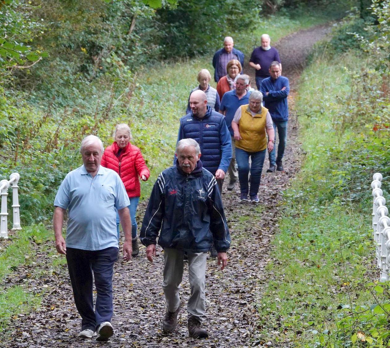 IN PICTURES: Big group of Laois walkers enjoy Durrow Leafy Loop - Page ...