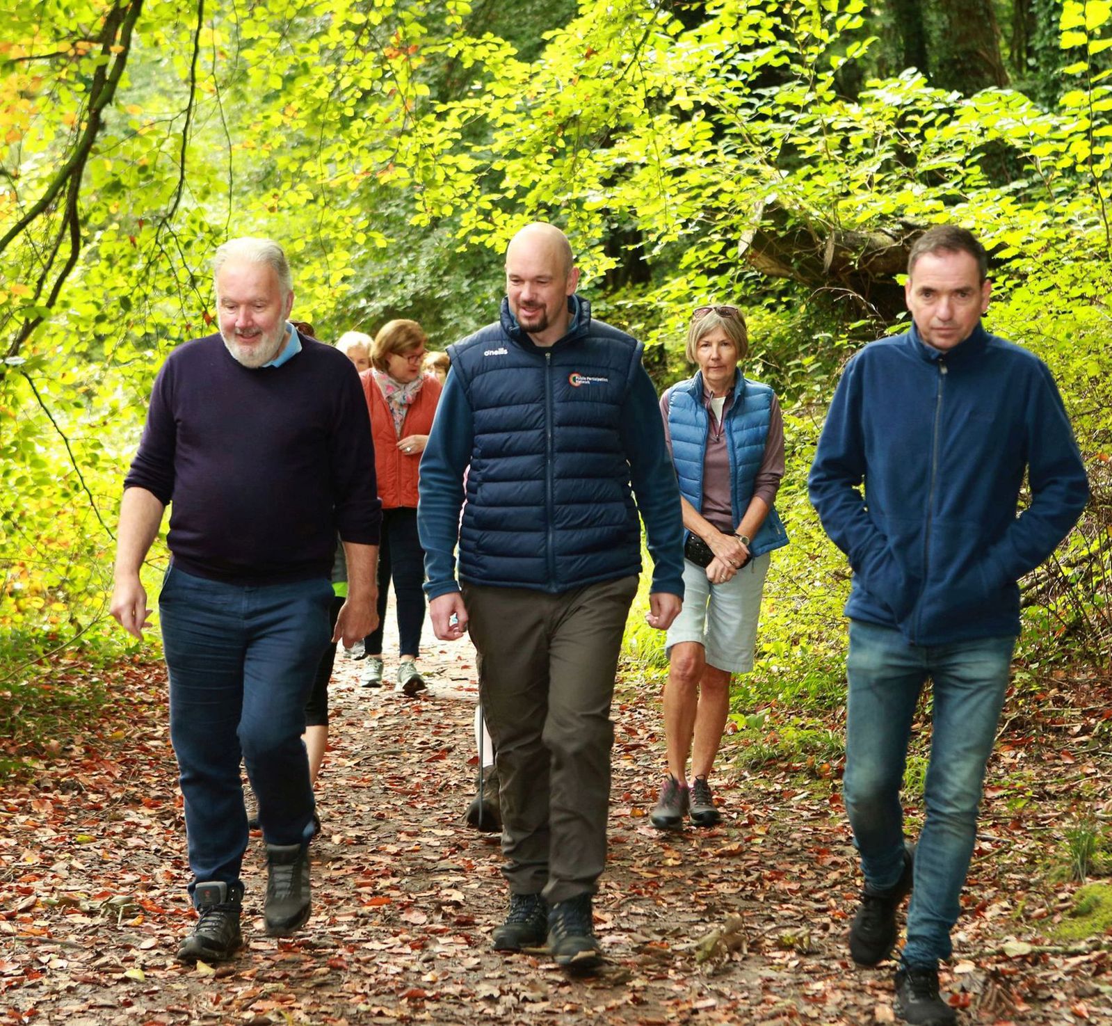 IN PICTURES: Big group of Laois walkers enjoy Durrow Leafy Loop - Page ...