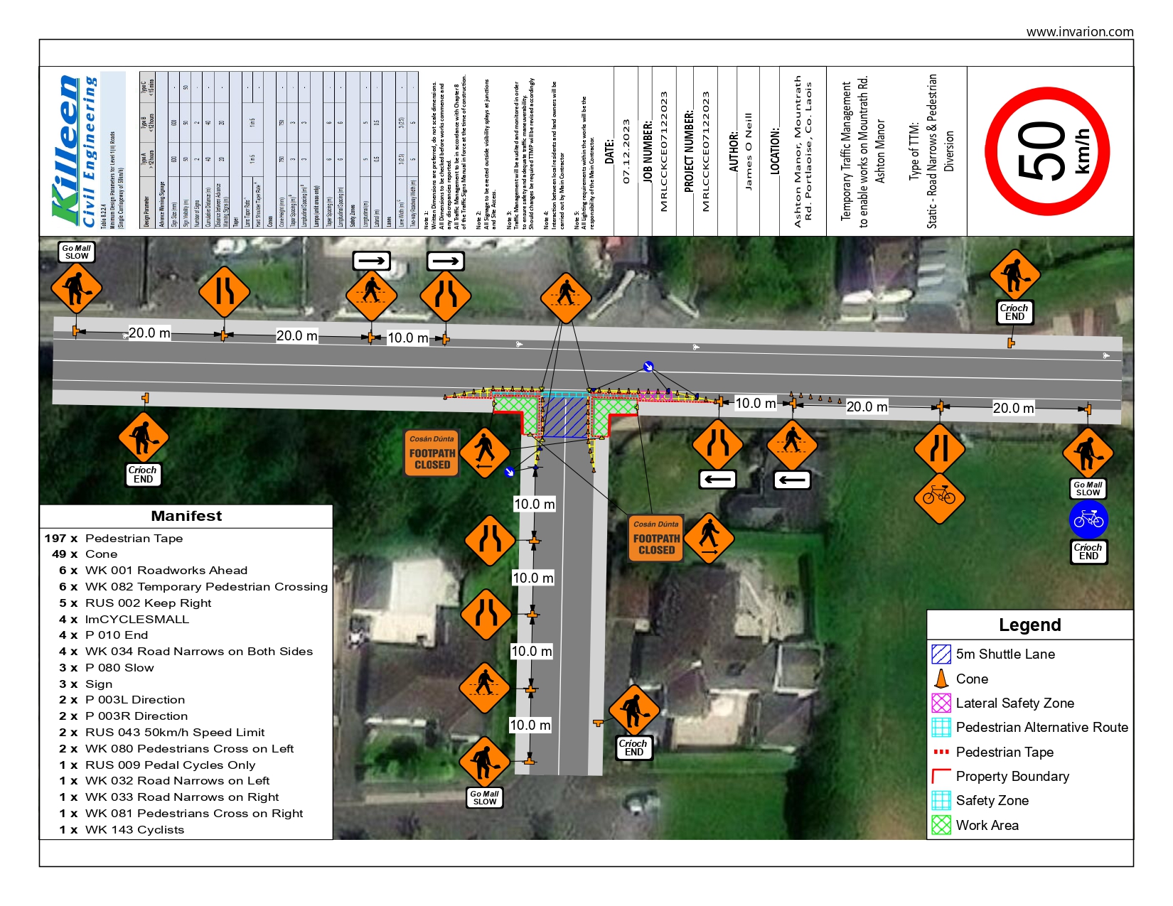 Portlaoise roadworks extended to three months for new cycle lanes ...