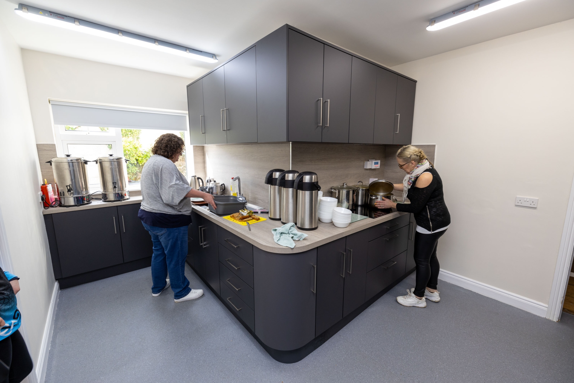 PICTURES: Amazing kitchen makeover in Laois village hall - Laois Live
