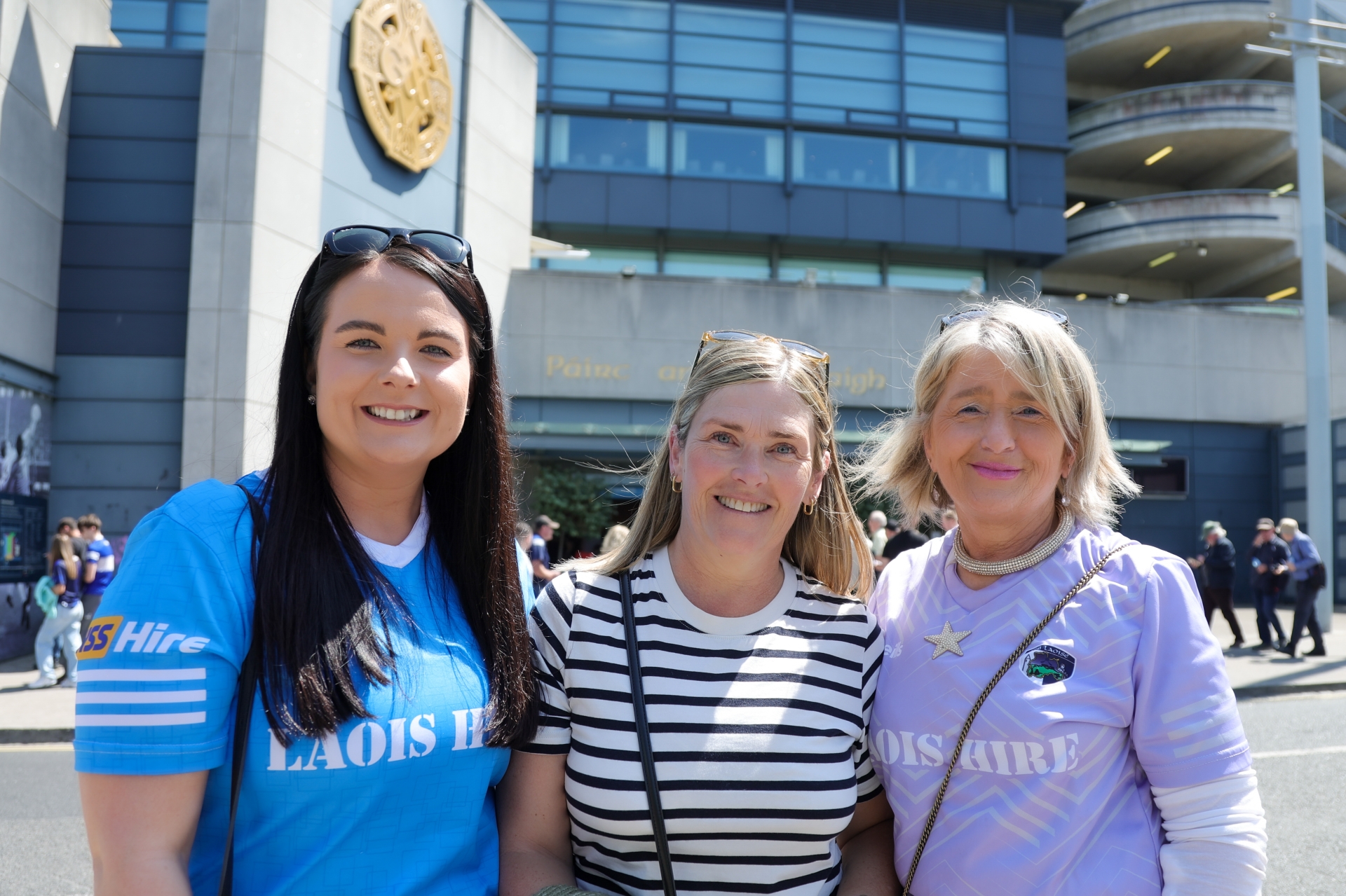 In PICTURES: Laois GAA fans on Tailteann Cup tour in Croke Park - Page ...