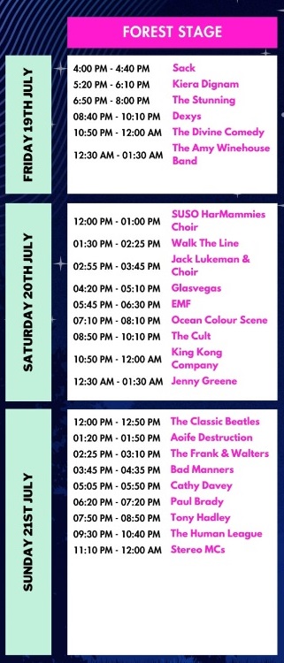 Bring your camping chairs as Forest Fest kicks off in Laois - Laois Live