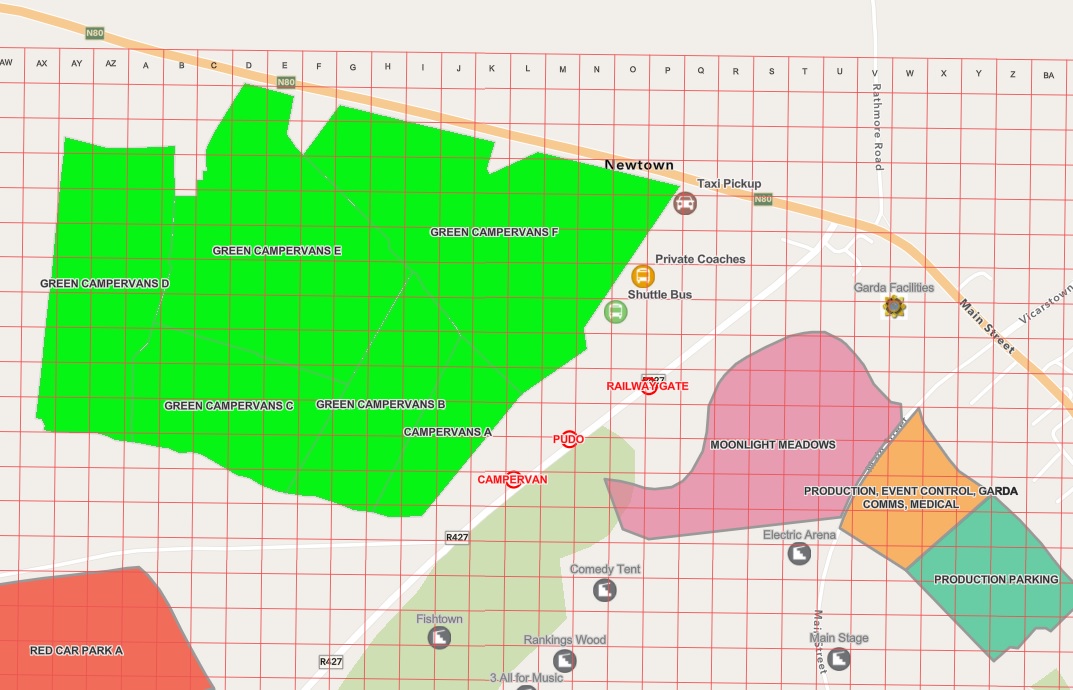 View the updated Garda Electric Picnic 2024 site map - Laois Live
