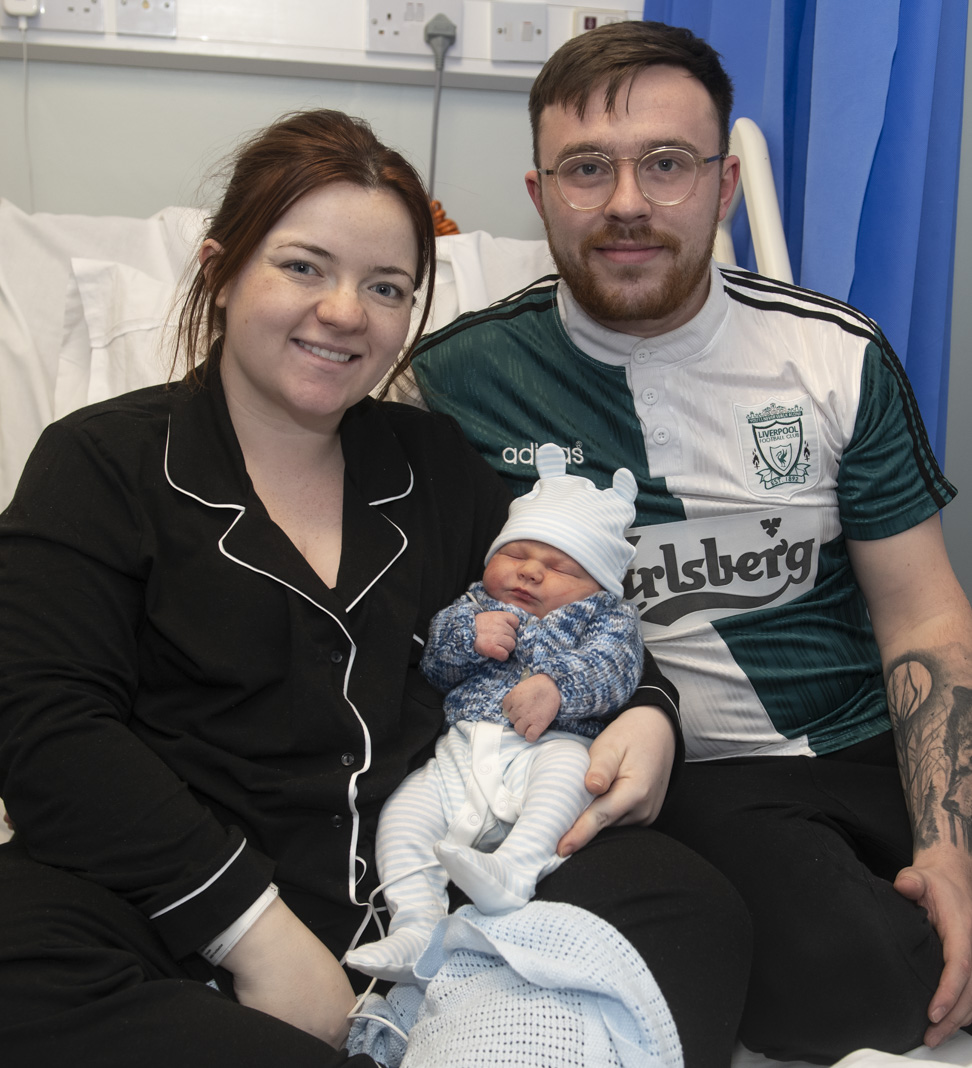 PICTURES: Joy and delight as New Year's babies are born in Portlaoise ...